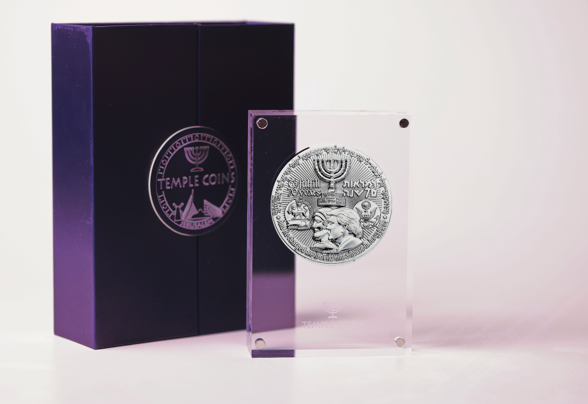 70-Year Redemption Commemorative Temple Coin - Authentic Original