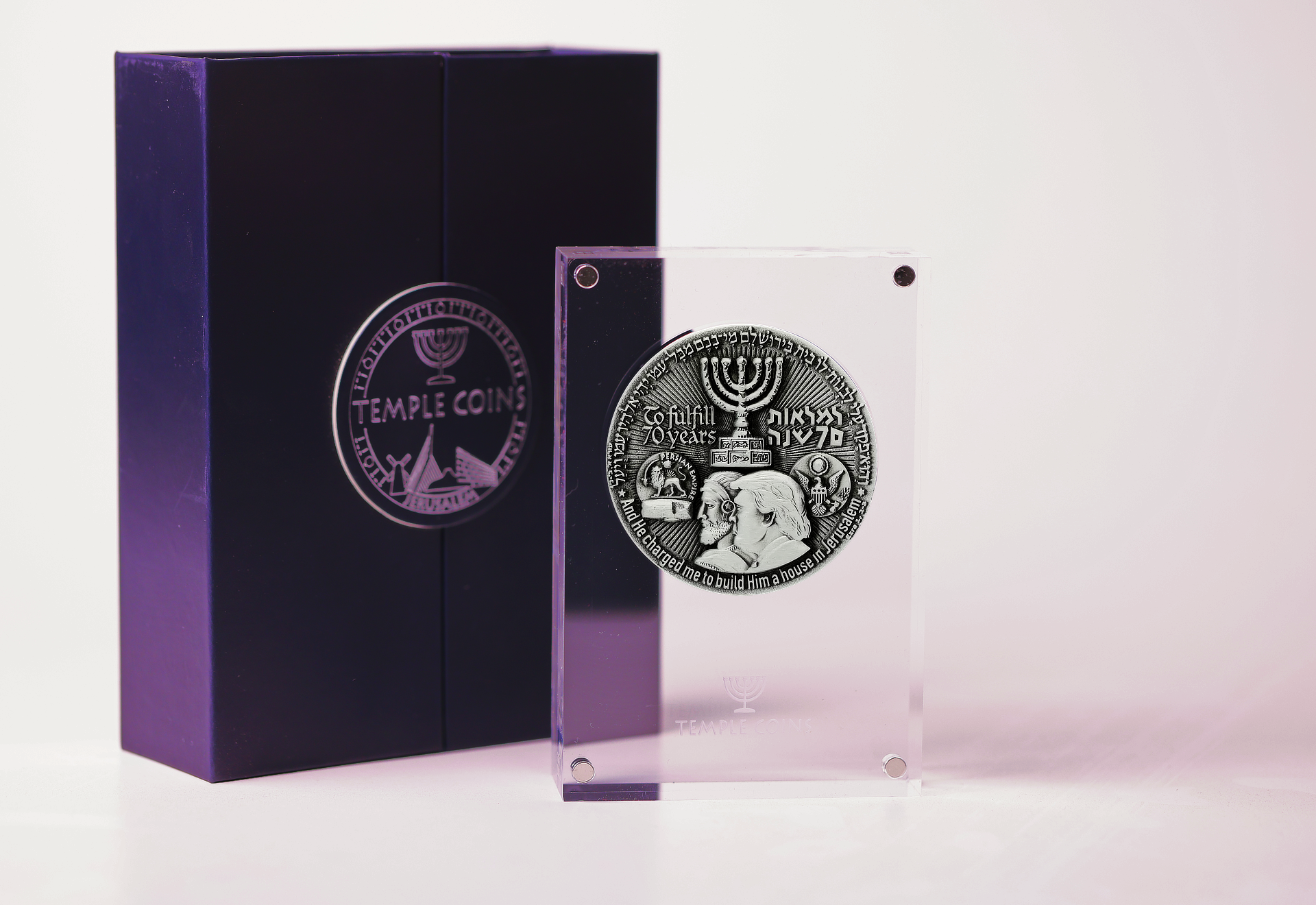 70-Year Redemption Commemorative Temple Coin - Authentic Original