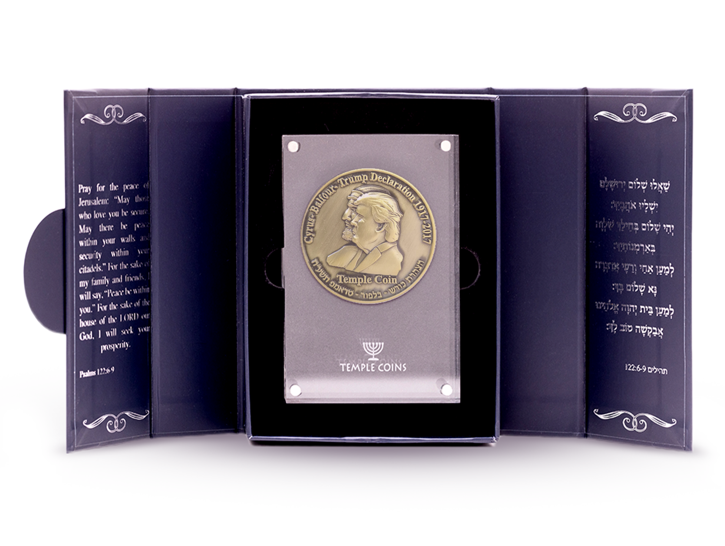 The Original Trump-Cyrus Temple Coin | Temple-Coins