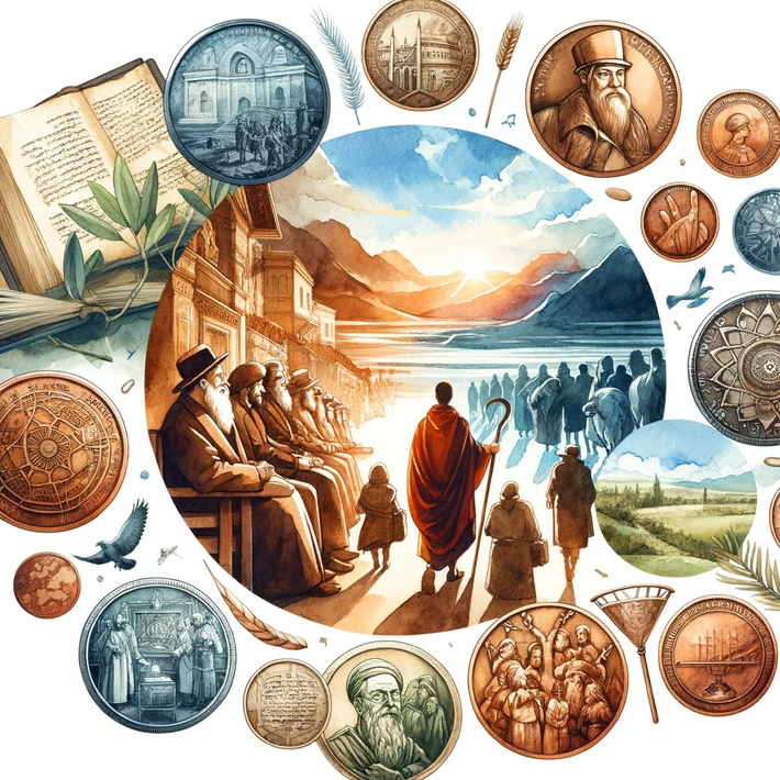 Temple Coins: Israeli commemorative Silver & Golden Coins