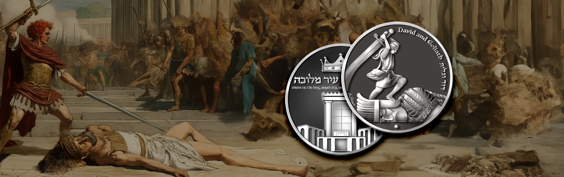 Temple Coins: Israel Legacy commemorative Silver & Golden Coins
