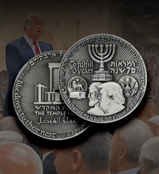Temple Coins: Israel Legacy commemorative Silver & Golden Coins