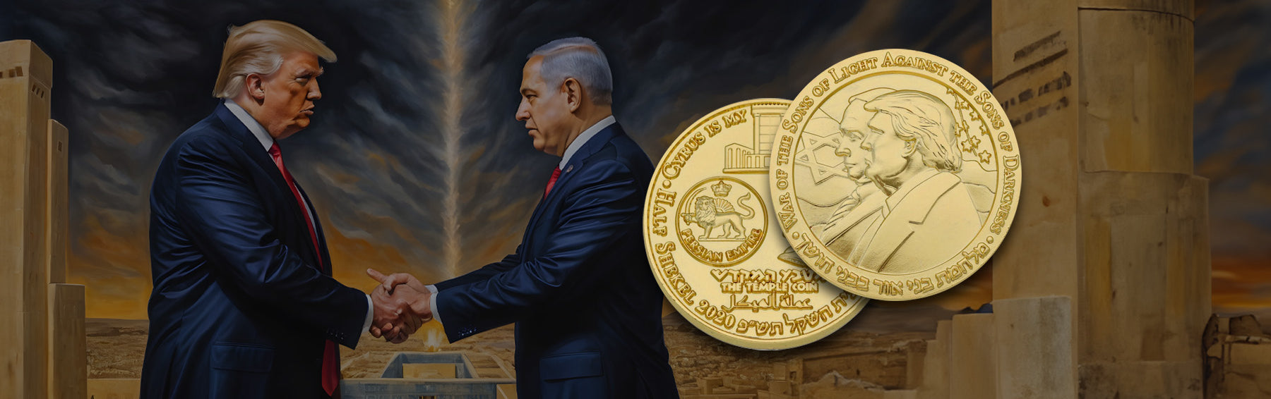 Temple Coins: Israeli commemorative Silver & Golden Coins